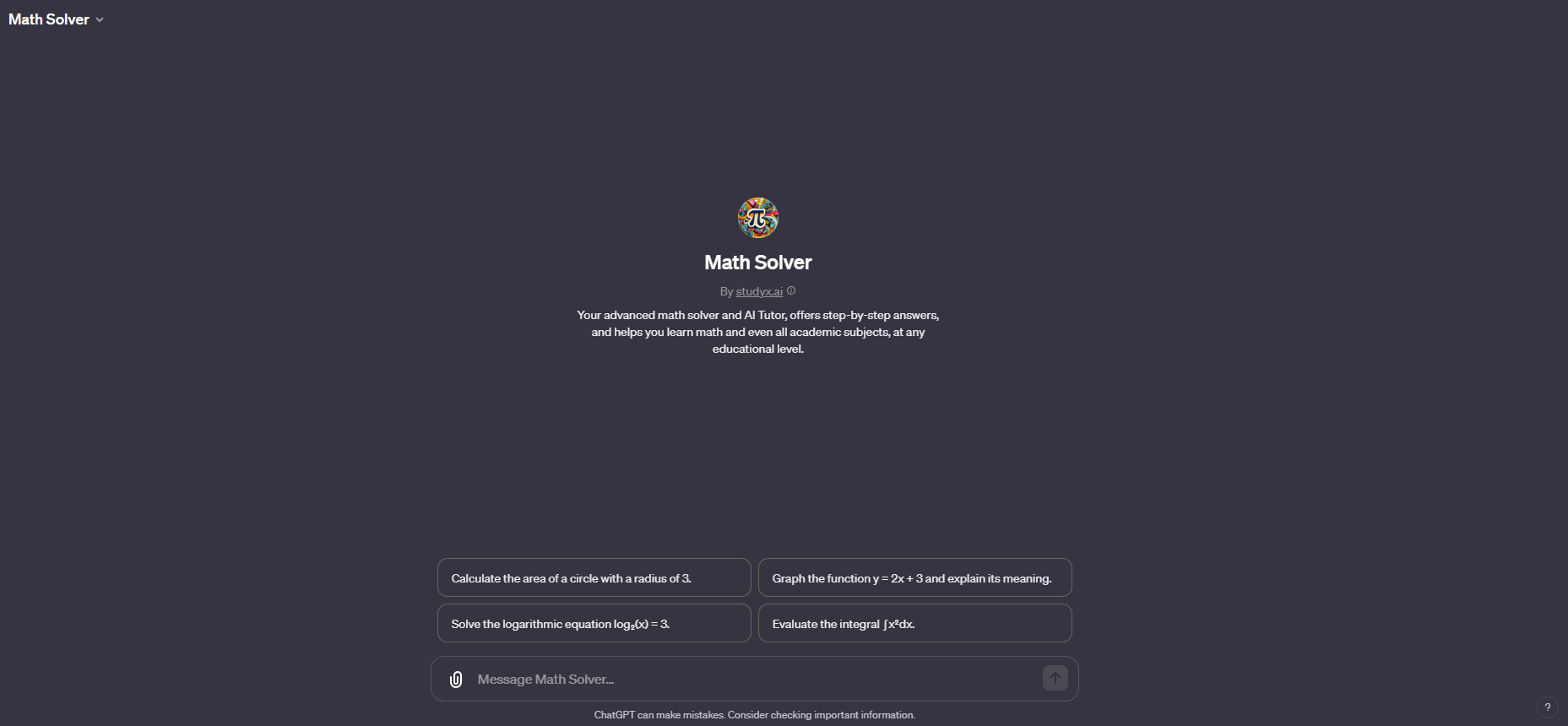 Math Solver
