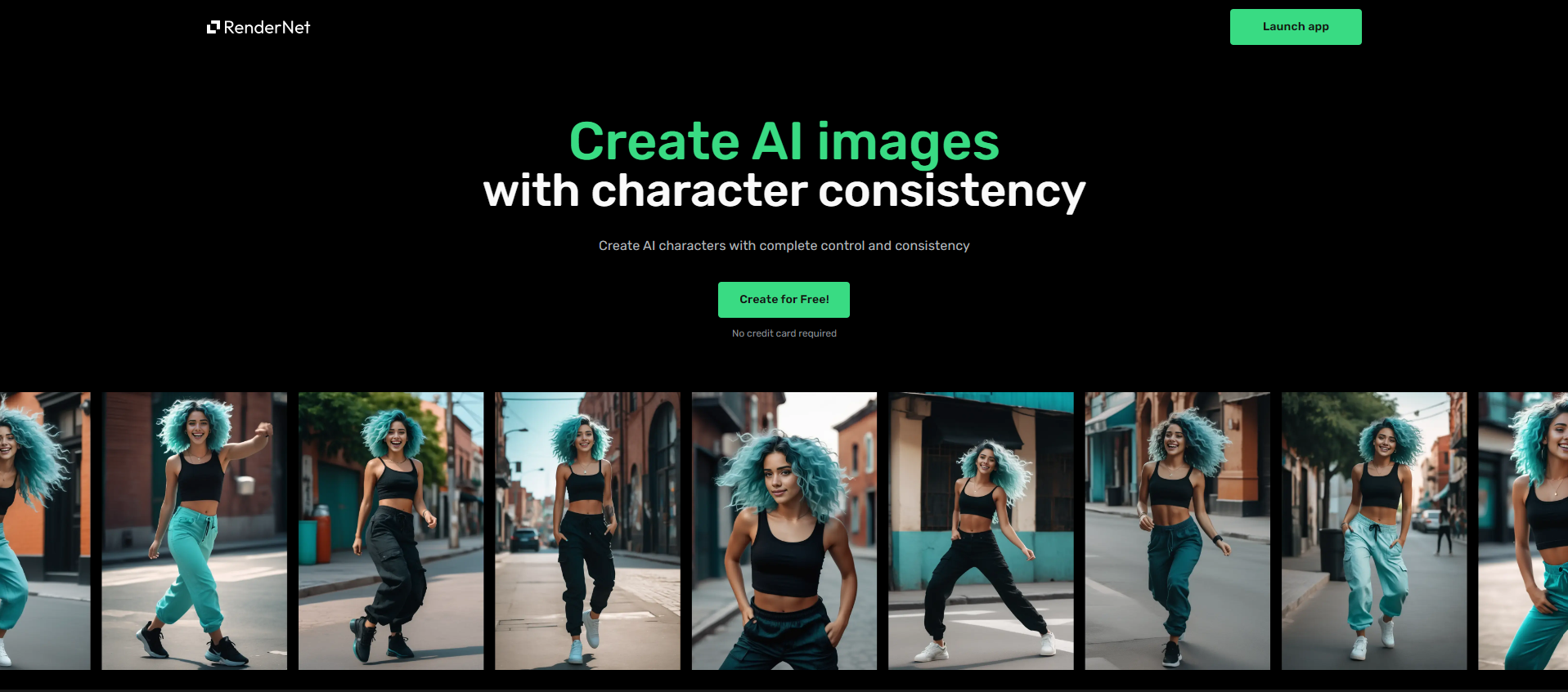 RenderNet AI : Master AI Image Creation